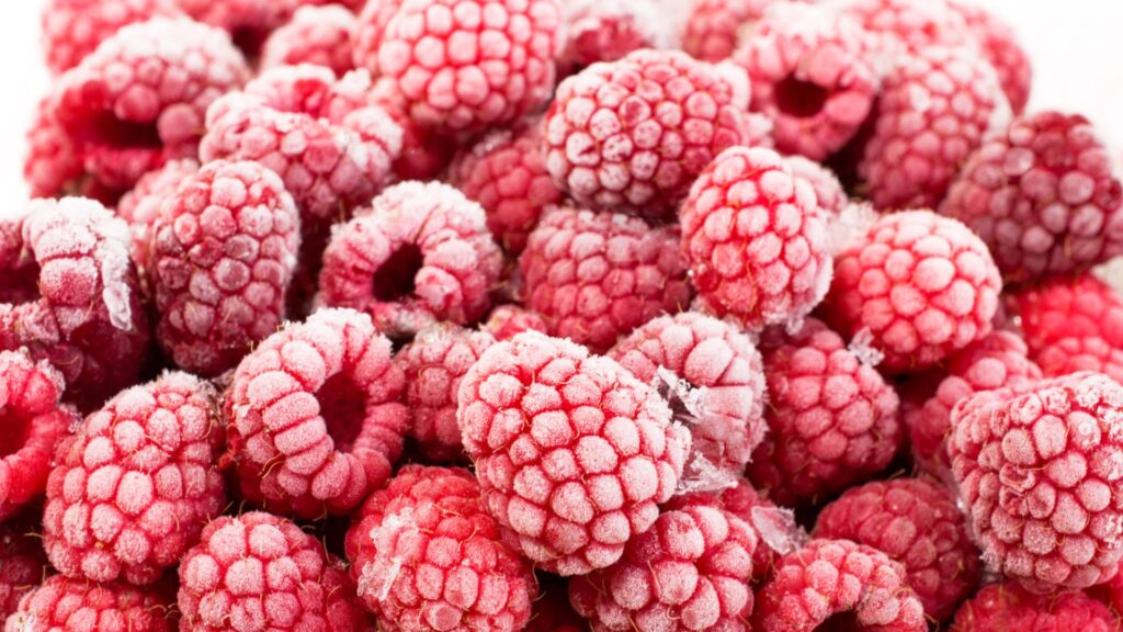 Franui : La recette des framboises au chocolat